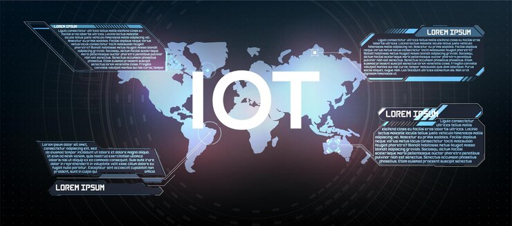 연결된 장치를위한 사물 인터넷 Iot 및 네트워킹 개념 디지털 네트워크 연결 Iot 기술을 사용하여 장치를 연결하는 개념