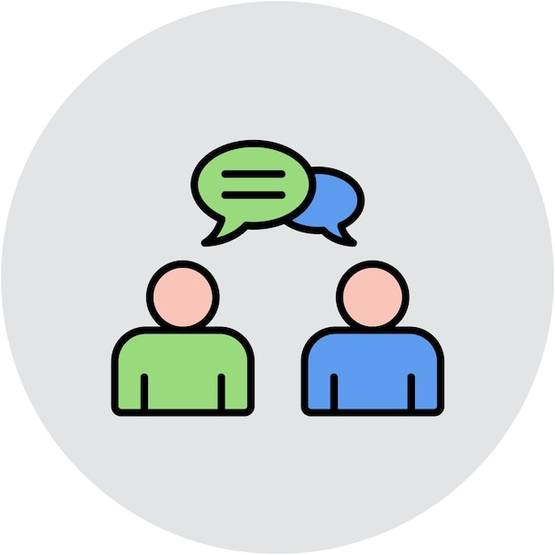 Premium Vector | Interview Vector Illustration Style Premium Vector | Interview Vector Illustration Style
