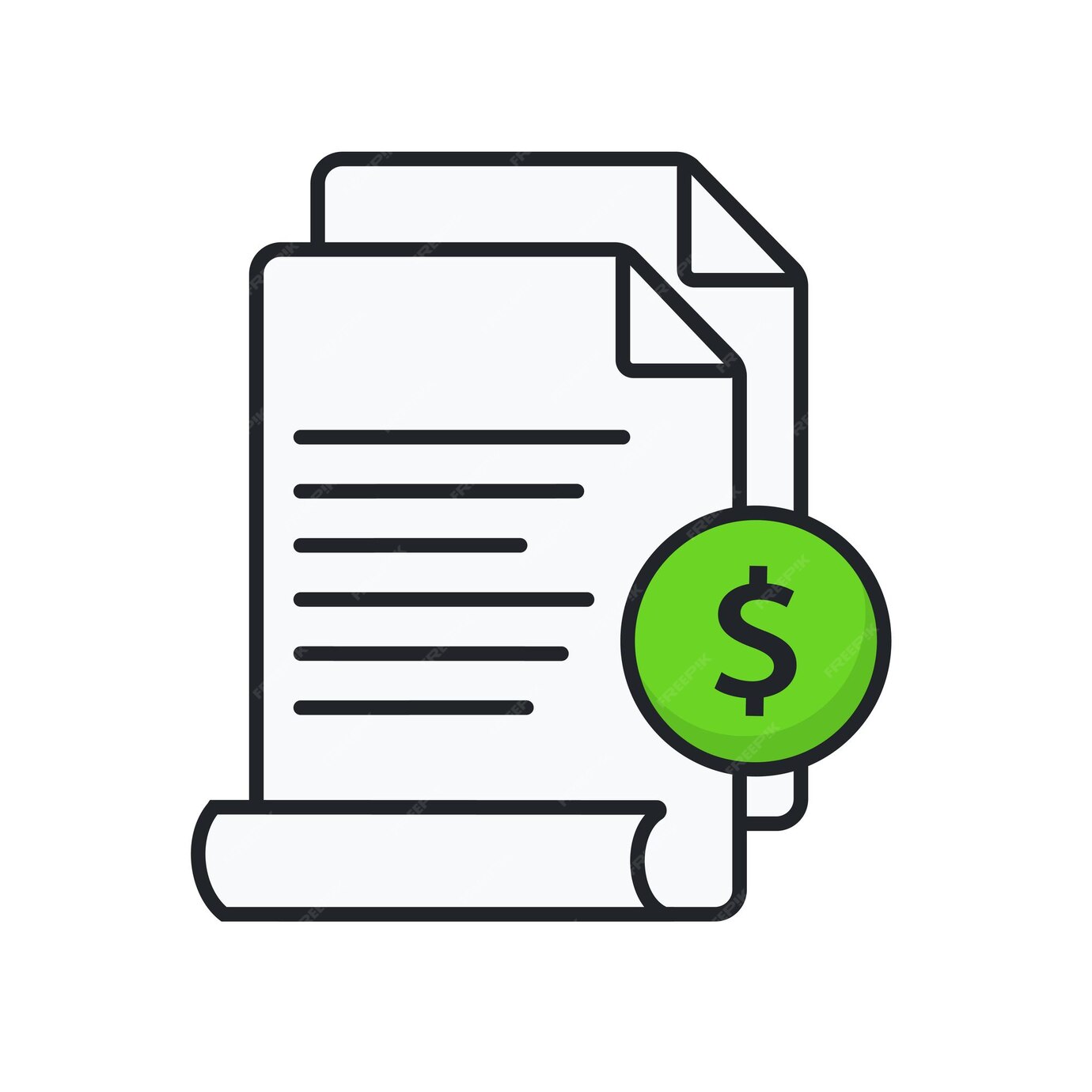 Premium Vector | Invoice icon Bill paid symbol Payment and bill invoice ... Premium Vector | Invoice icon Bill paid symbol Payment and bill invoice ...