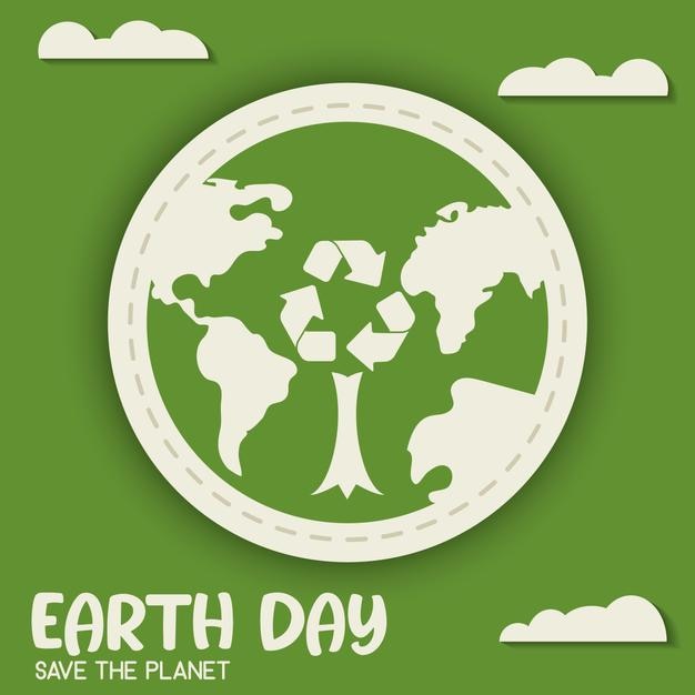 Premium Vector | Isolated planet earth with tree and recyclable symbol ... Premium Vector | Isolated planet earth with tree and recyclable symbol ...