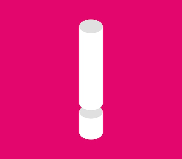 Premium Vector | Isometric exclamation mark Premium Vector | Isometric exclamation mark