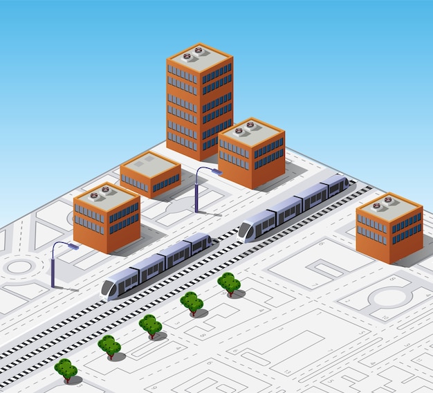 Premium Vector | Isometric map Premium Vector | Isometric map