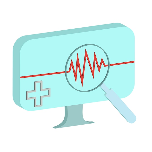 Premium Vector | Isometric medical examination icon Premium Vector | Isometric medical examination icon