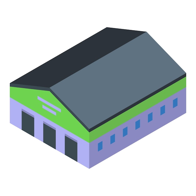 Premium Vector | Isometric warehouse building vector illustration Premium Vector | Isometric warehouse building vector illustration
