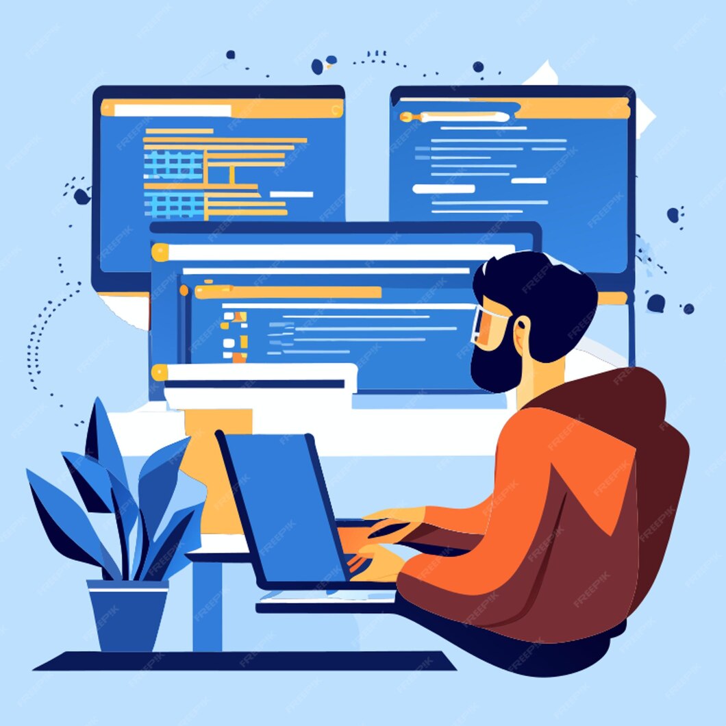 Premium Vector Javascript Js Coding Vscode Frontend Programming Web