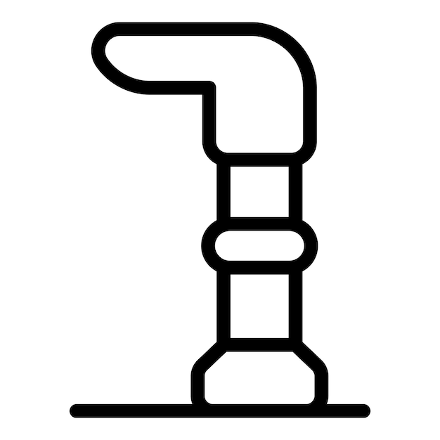 Premium Vector | Jimmy crowbar icon outline vector burglary tool lever hand Premium Vector | Jimmy crowbar icon outline vector burglary tool lever hand