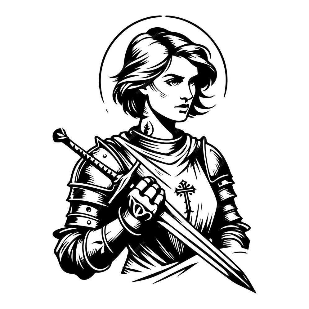 Premium Vector Joan Of Arcg