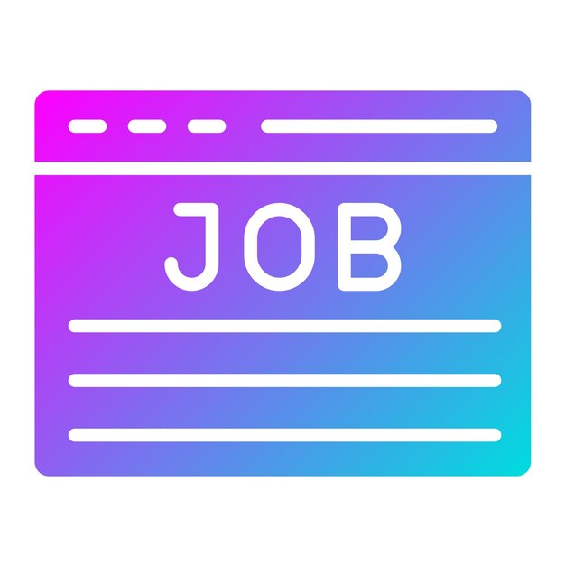Premium Vector | Job Vector Icon Design Illustration Premium Vector | Job Vector Icon Design Illustration