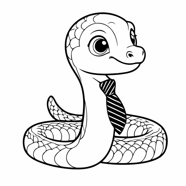 Premium Vector | Joyful snake for toddlers Premium Vector | Joyful snake for toddlers