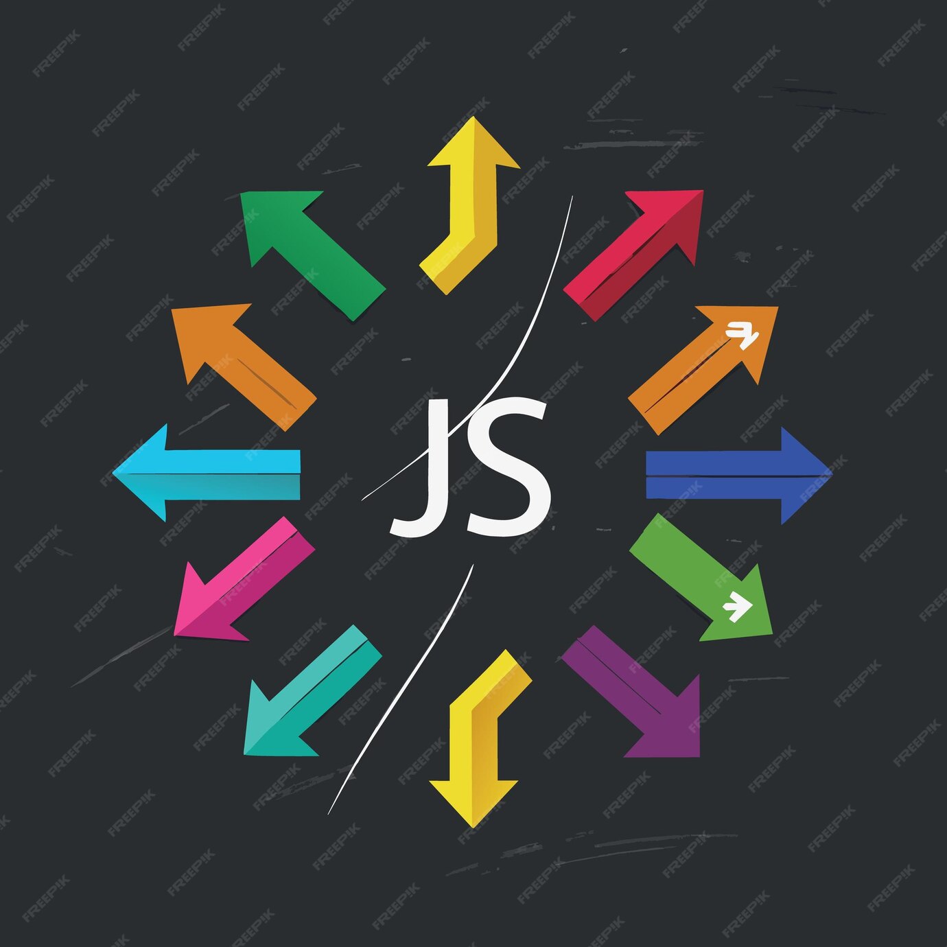 Premium Vector Js Javascript Modern Programming Language For Software Development Or