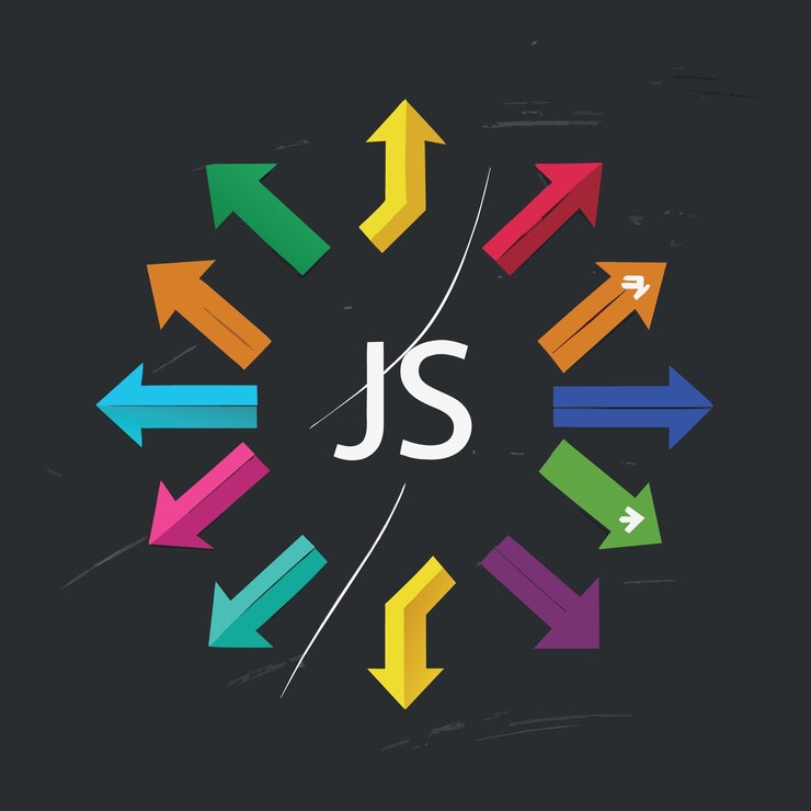 Premium Vector | JS Javascript modern programming language for software development or ...