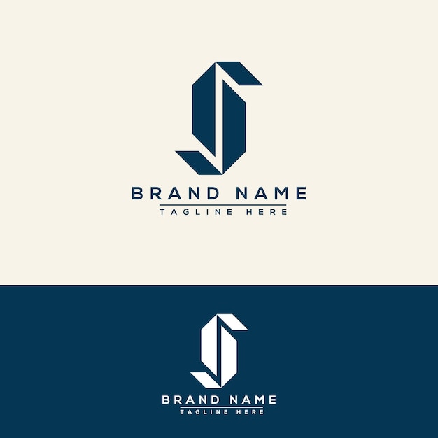 Premium Vector Js Logo Design Template Vector Graphic Branding Element