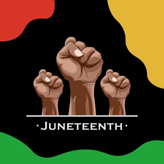 Premium Vector | Juneteenth freedom day juneteenth vector Premium Vector | Juneteenth freedom day juneteenth vector