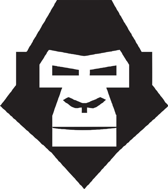 Premium Vector | Jungle king wild monkey vector icon design Premium Vector | Jungle king wild monkey vector icon design