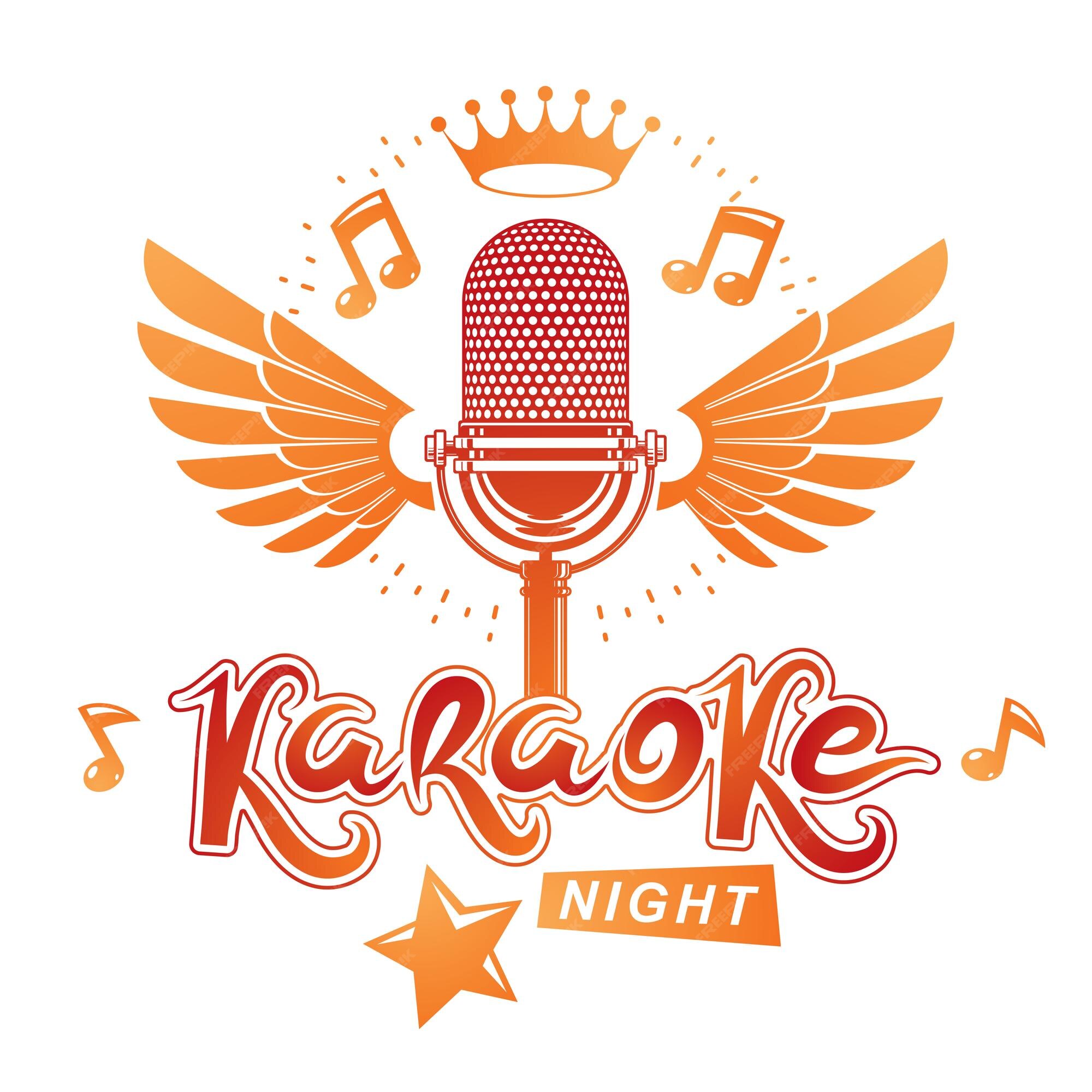Premium Vector Karaoke Night And Nightclub Discotheque Vector