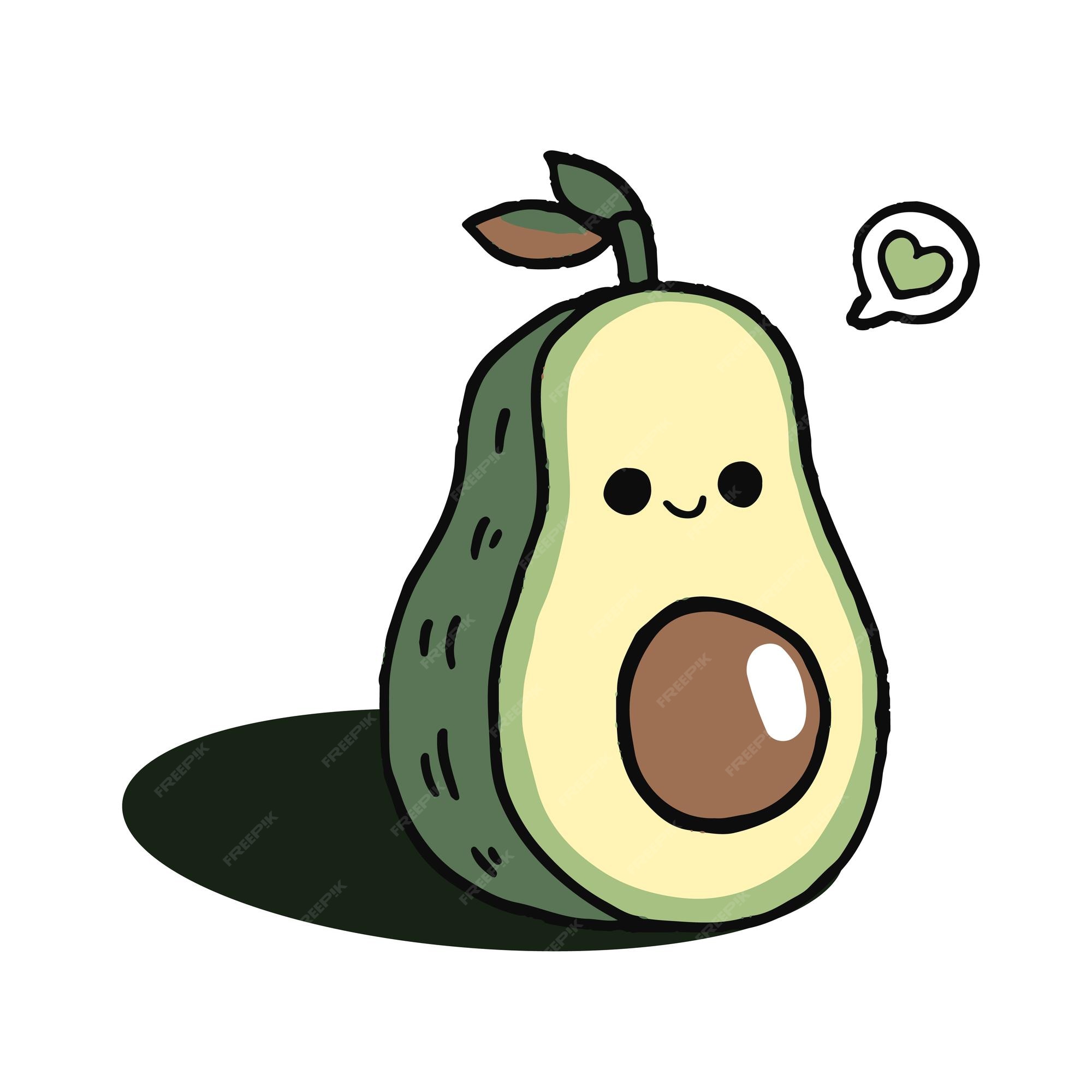 Avocado Drawing