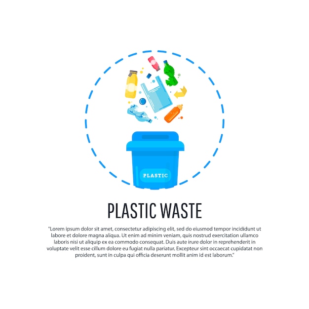 Premium Vector | Keep clean and garbage sorting concept Premium Vector | Keep clean and garbage sorting concept