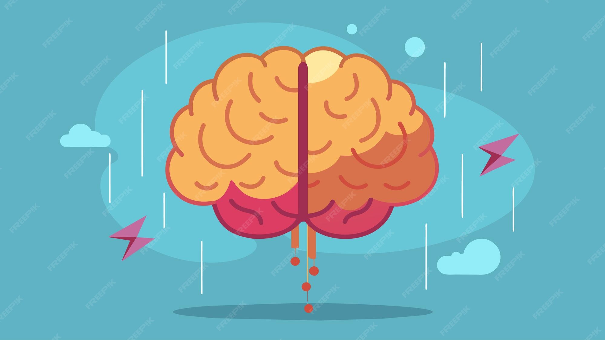 Premium Vector | Ketamine can decrease flow to the brain resulting in a ...