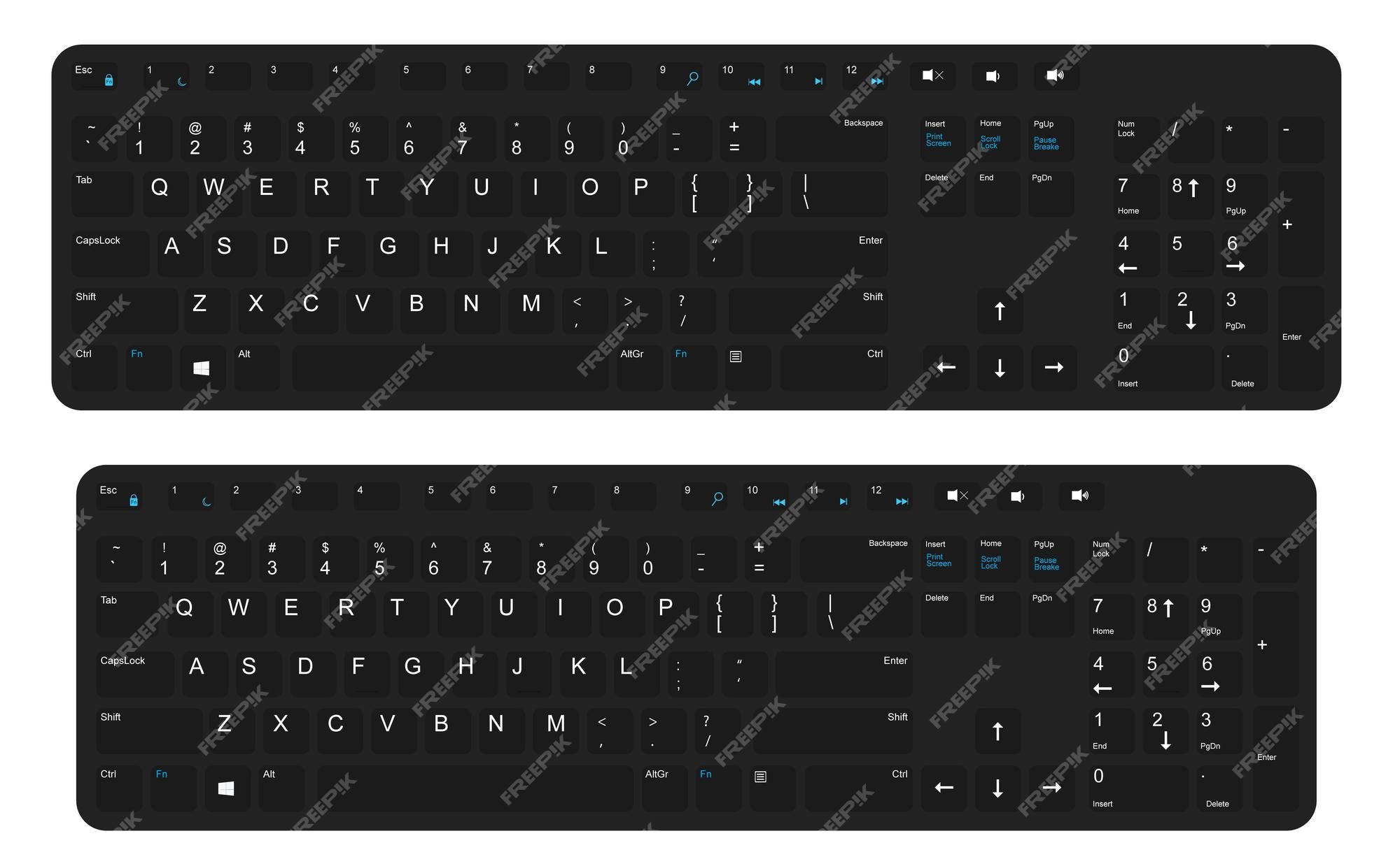 Premium Vector | Keyboard Premium Vector | Keyboard