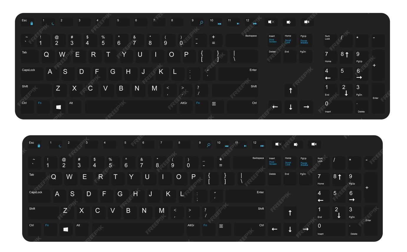 Premium Vector | Keyboard Premium Vector | Keyboard