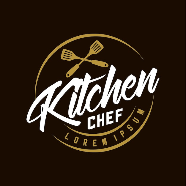 Premium Vector | Kitchen Chef Logo Design Vector Template Premium Vector | Kitchen Chef Logo Design Vector Template