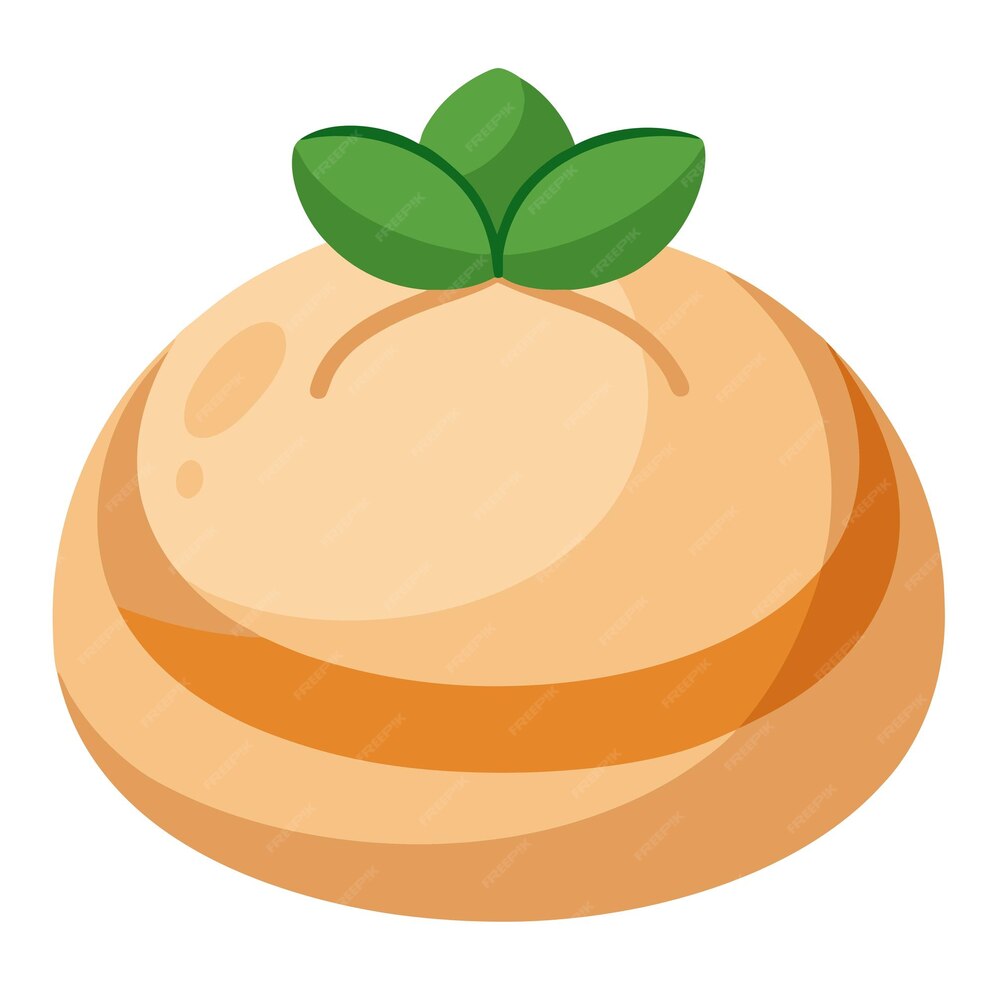 Korean Sticky Bao Buns Premium Ai Generated Vector