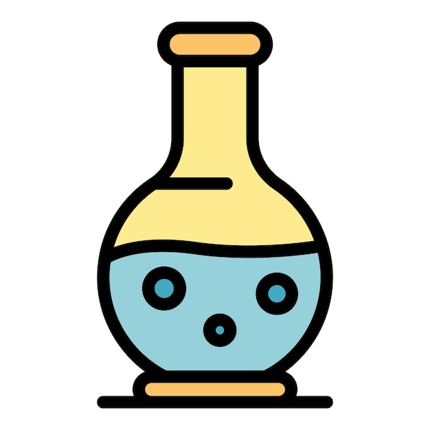 Premium Vector | Laboratory flask icon outline laboratory flask vector ... Premium Vector | Laboratory flask icon outline laboratory flask vector ...