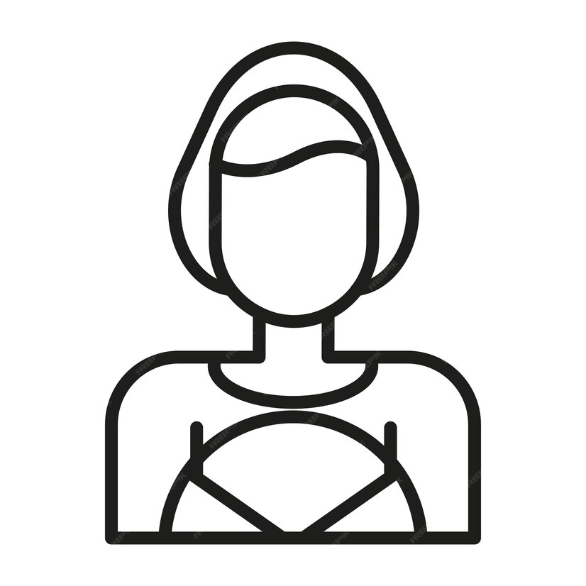 Premium Vector Lady Driver Vector Illustration