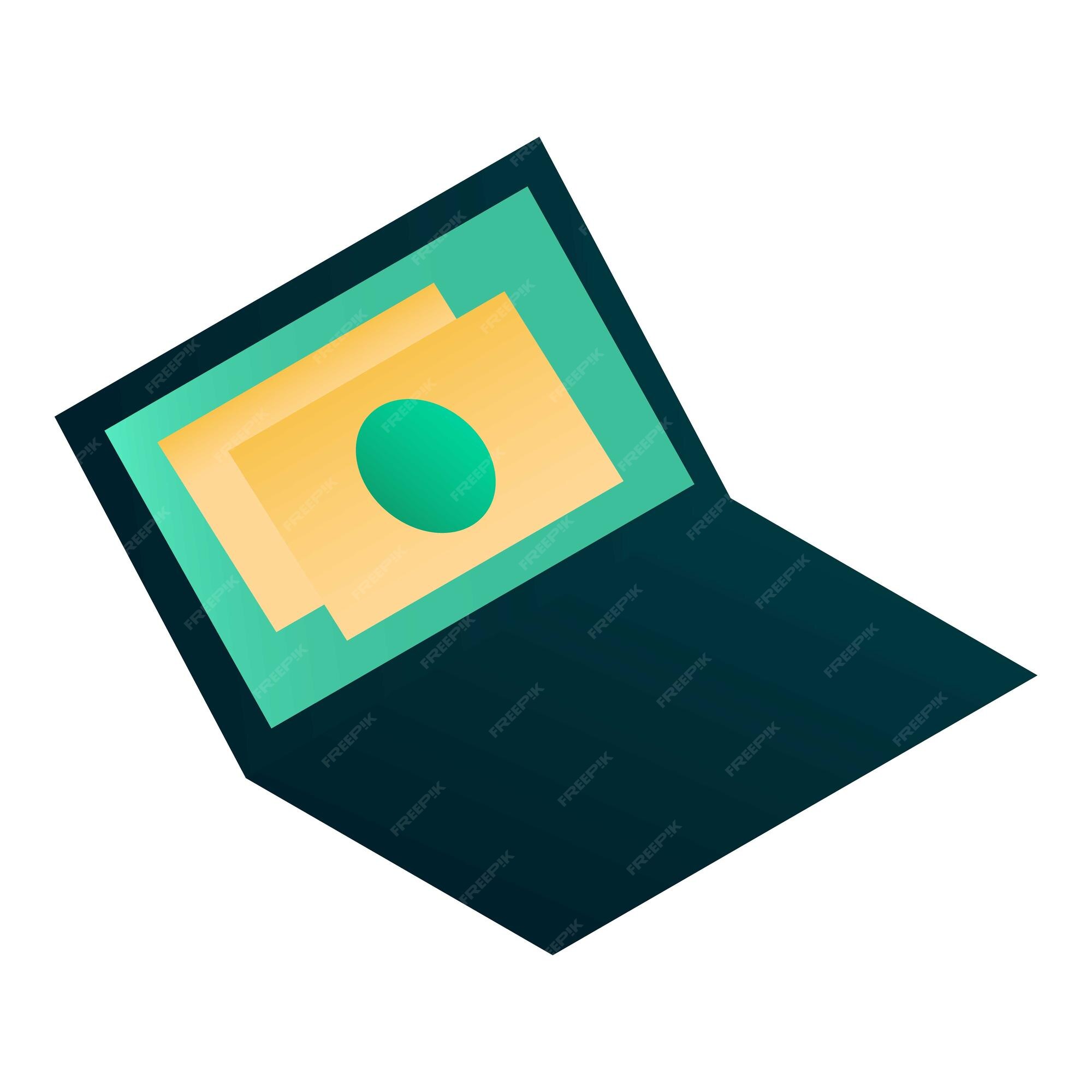Premium Vector | Laptop icon isometric of laptop vector icon for web ... Premium Vector | Laptop icon isometric of laptop vector icon for web ...