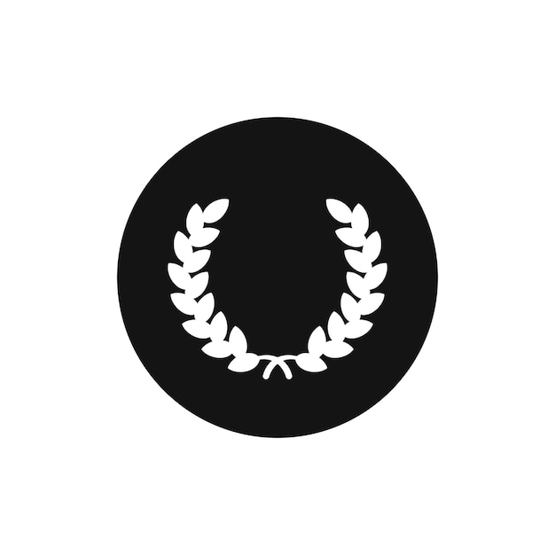 Premium Vector | Laurel wreath vector icon Premium Vector | Laurel wreath vector icon