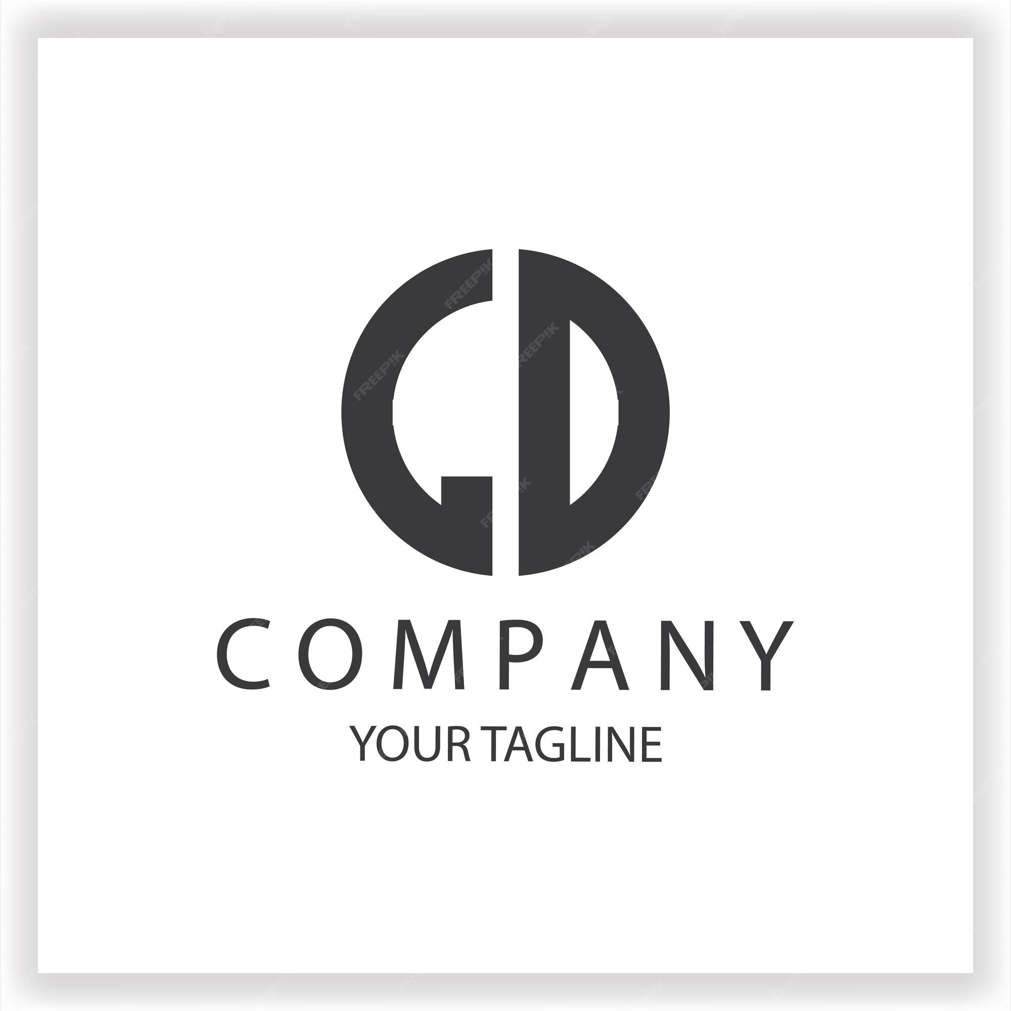 Premium Vector | Ld logo monogram simple and modern circle black colour ... Premium Vector | Ld logo monogram simple and modern circle black colour ...