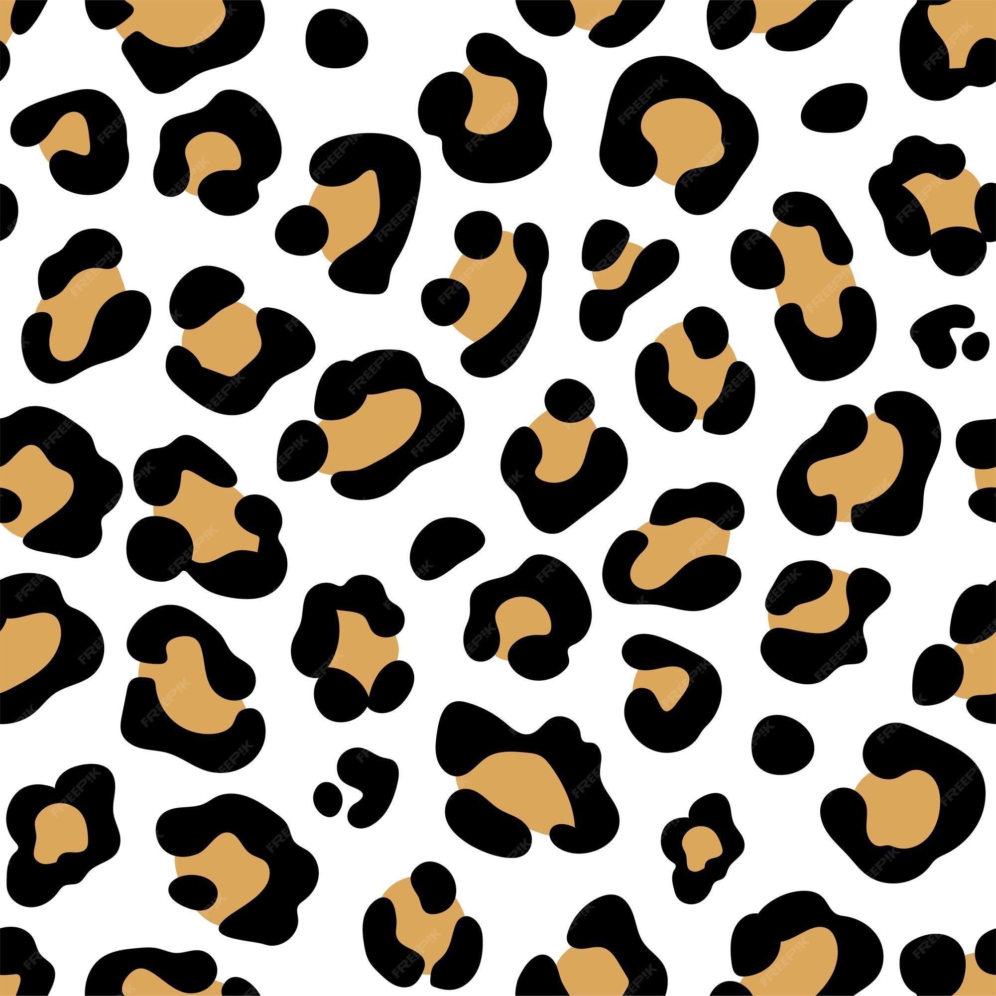 Premium Vector | Leopard print seamless leopard pattern leopard spots ... Premium Vector | Leopard print seamless leopard pattern leopard spots ...