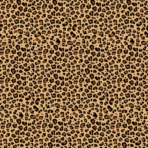 Premium Vector | Leopard Skin Seamless Pattern Premium Vector | Leopard Skin Seamless Pattern