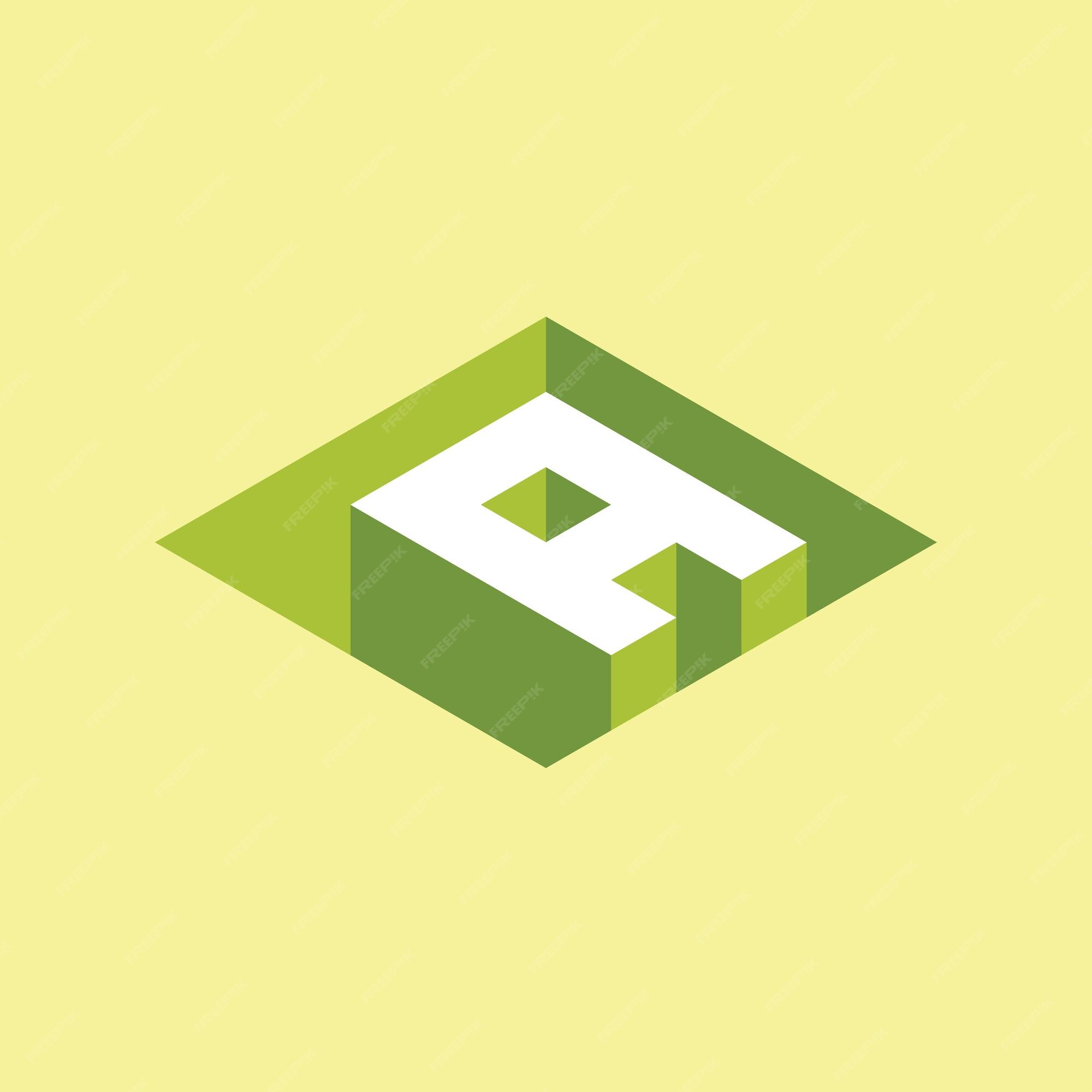 Premium Vector | Letter a 3d isometric logo icon Premium Vector | Letter a 3d isometric logo icon