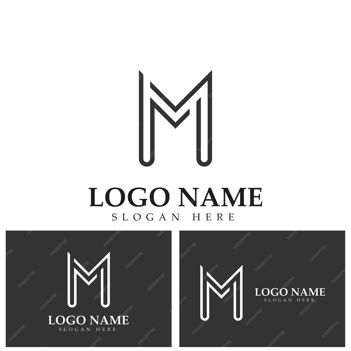 Premium Vector | Letter M logo icon design element template Premium Vector | Letter M logo icon design element template