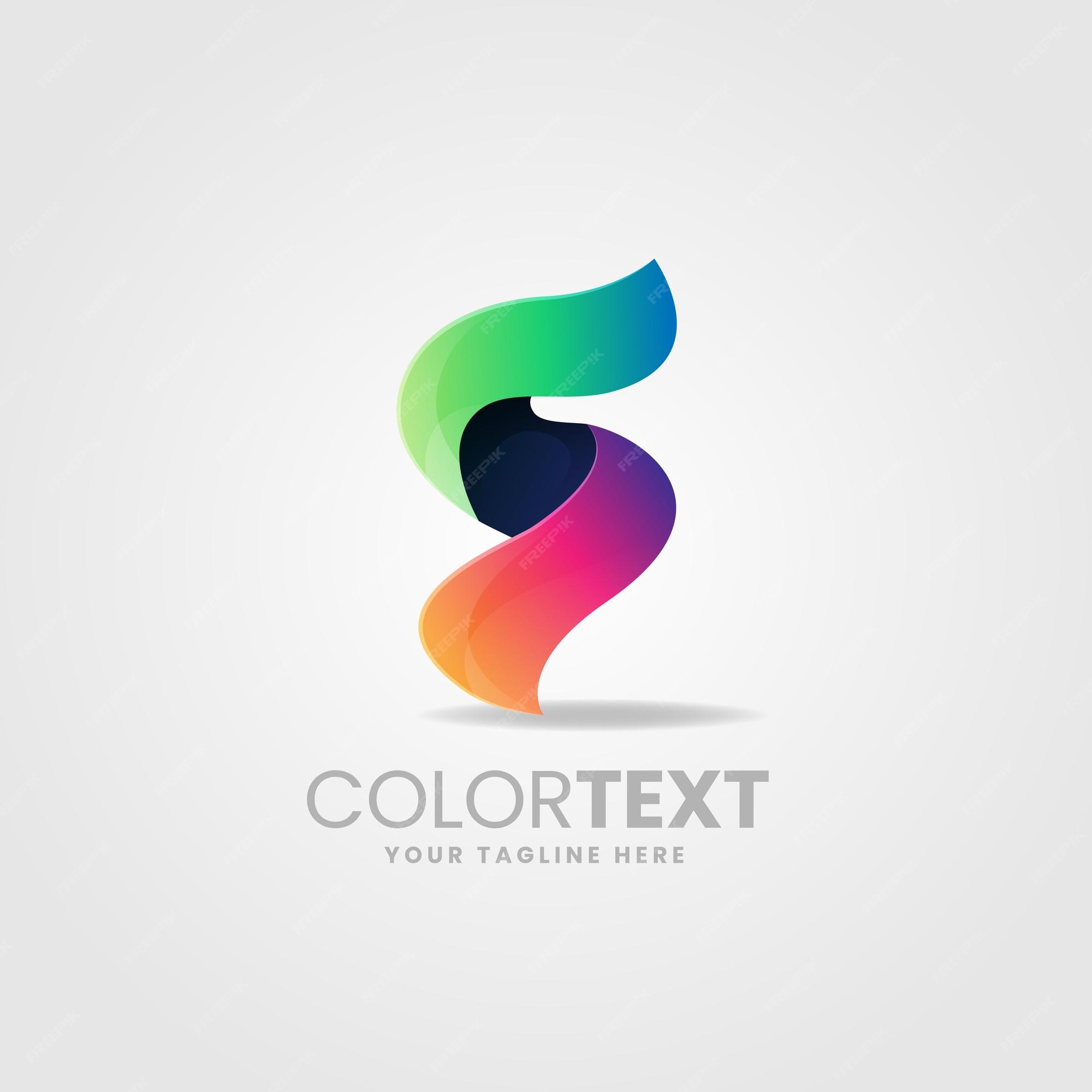 Premium Vector | Letter S colorful vector logo design Premium Vector | Letter S colorful vector logo design
