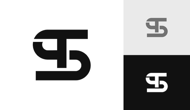 Premium Vector | Letter st initial monogram logo design Premium Vector | Letter st initial monogram logo design