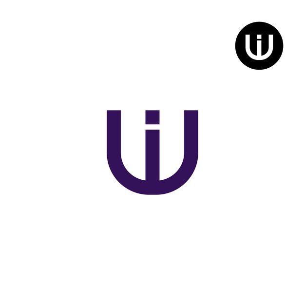 Premium Vector | Letter WI IW Monogram Logo Design Premium Vector | Letter WI IW Monogram Logo Design