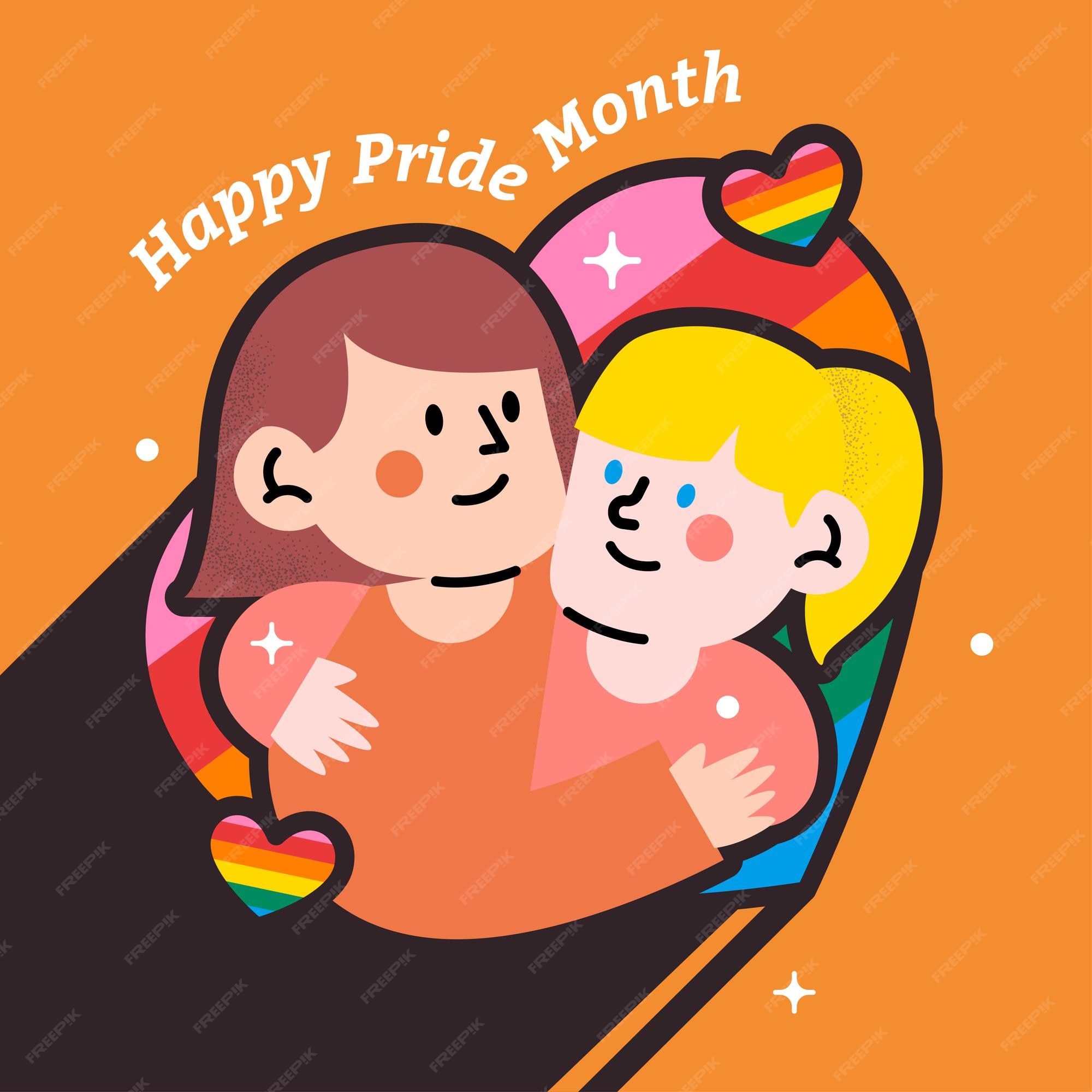 Premium Vector Lgbt Pride Month