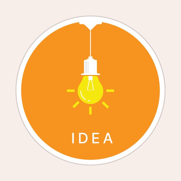 Premium Vector | Light bulb icon idea Premium Vector | Light bulb icon idea