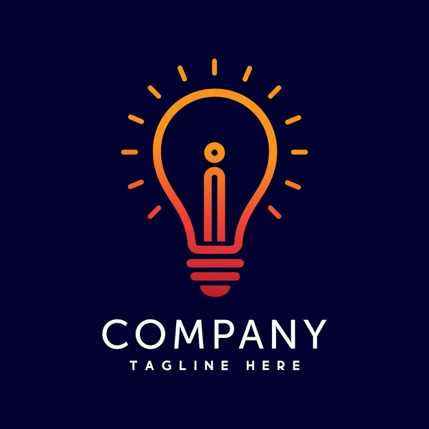 Premium Vector | Light bulb logo design vector light bulb icon design Premium Vector | Light bulb logo design vector light bulb icon design
