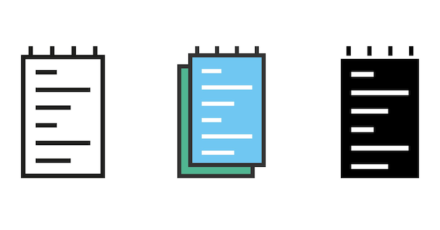 Premium Vector | List vector icon Premium Vector | List vector icon