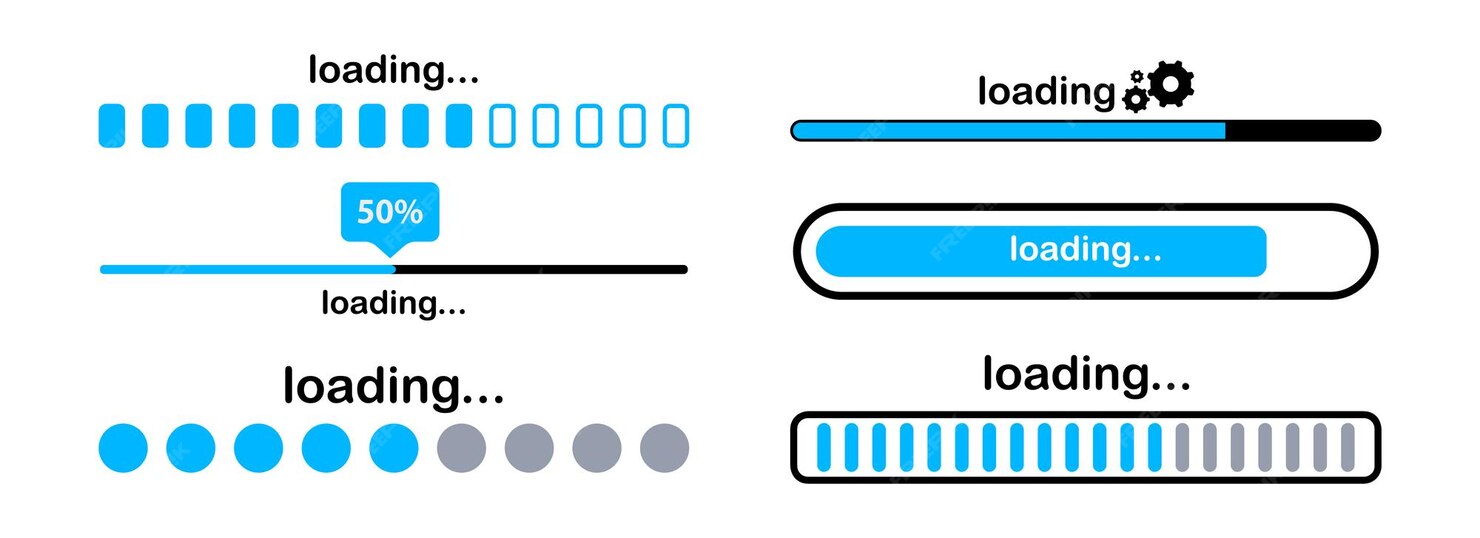 Premium Vector | Loading bar loading or installing process load sign system software update and ...