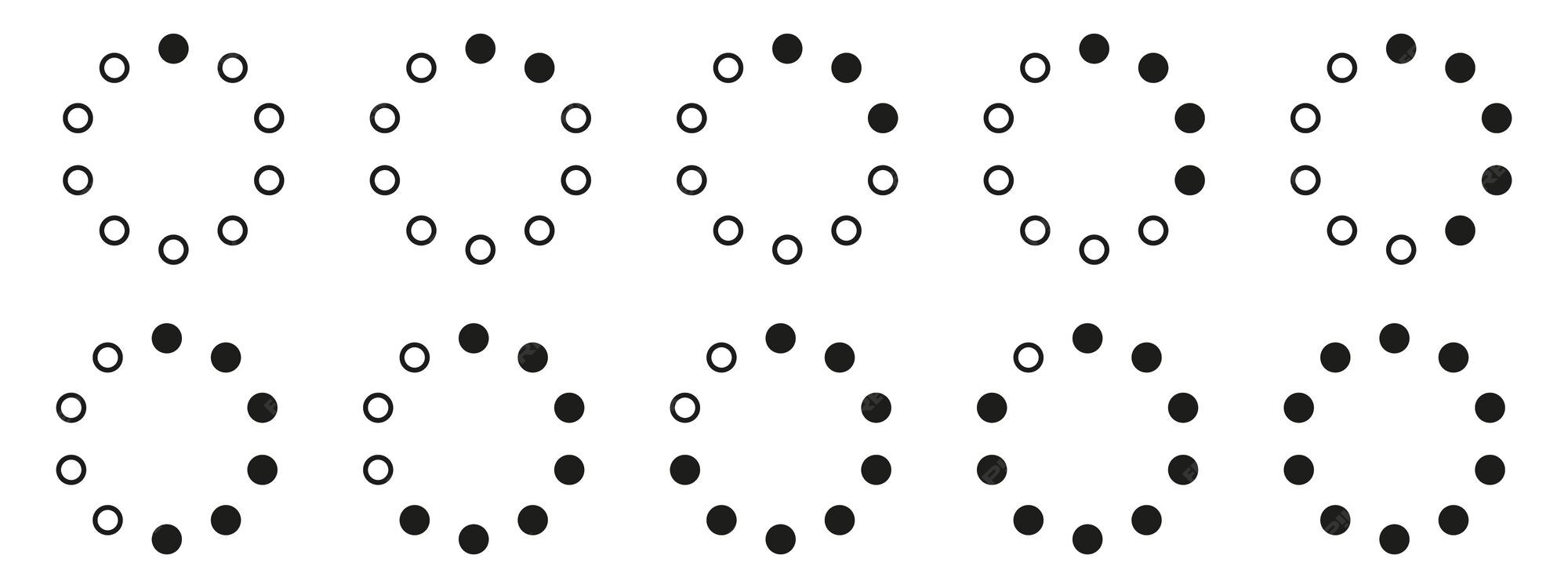 Premium Vector | Loading icon set buffer loader or preloader download ...