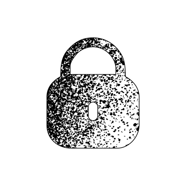 Premium Vector | Lock interface icon design vector Premium Vector | Lock interface icon design vector