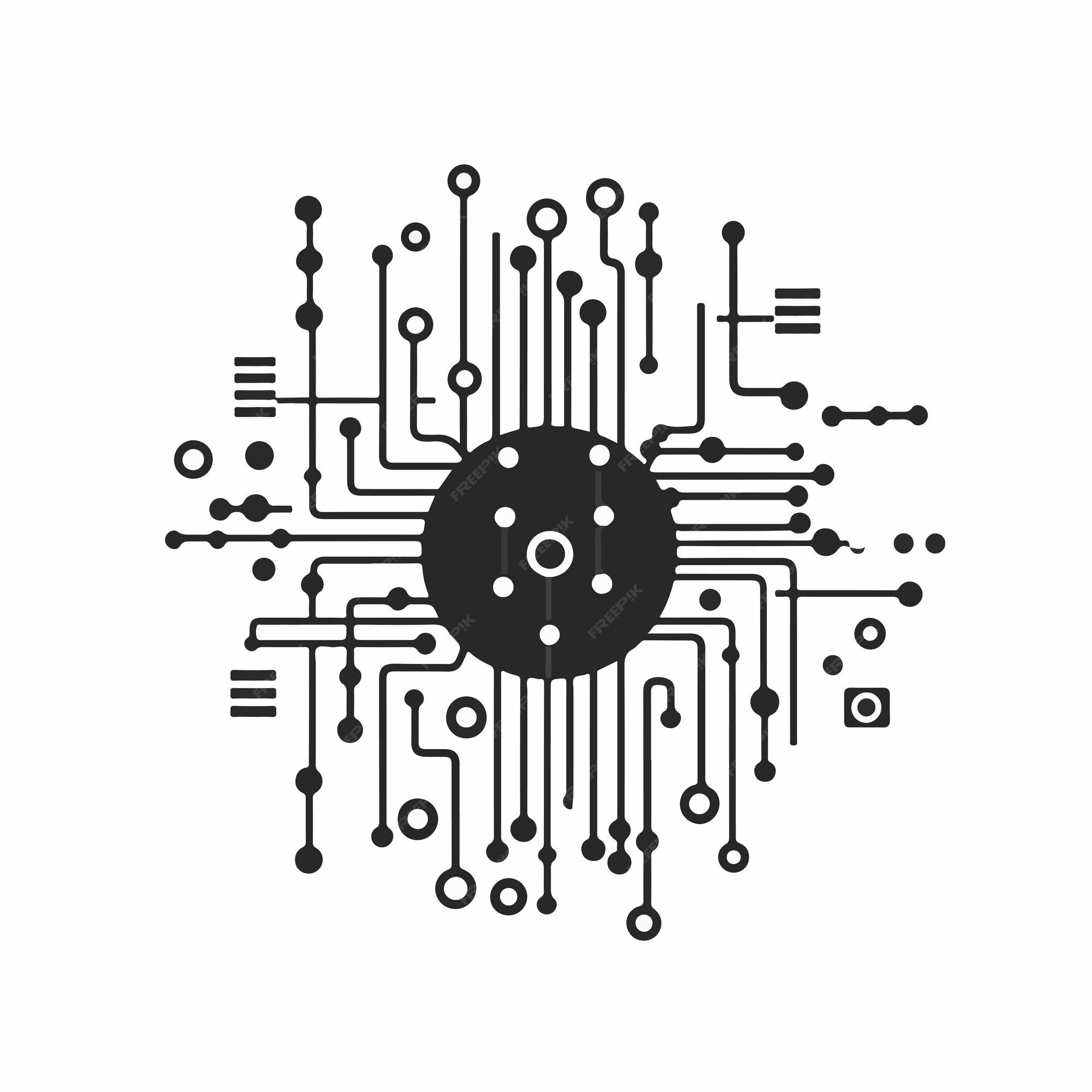Logic Sequence Interactions Algorithm Diagram Premium Ai Generated Vector