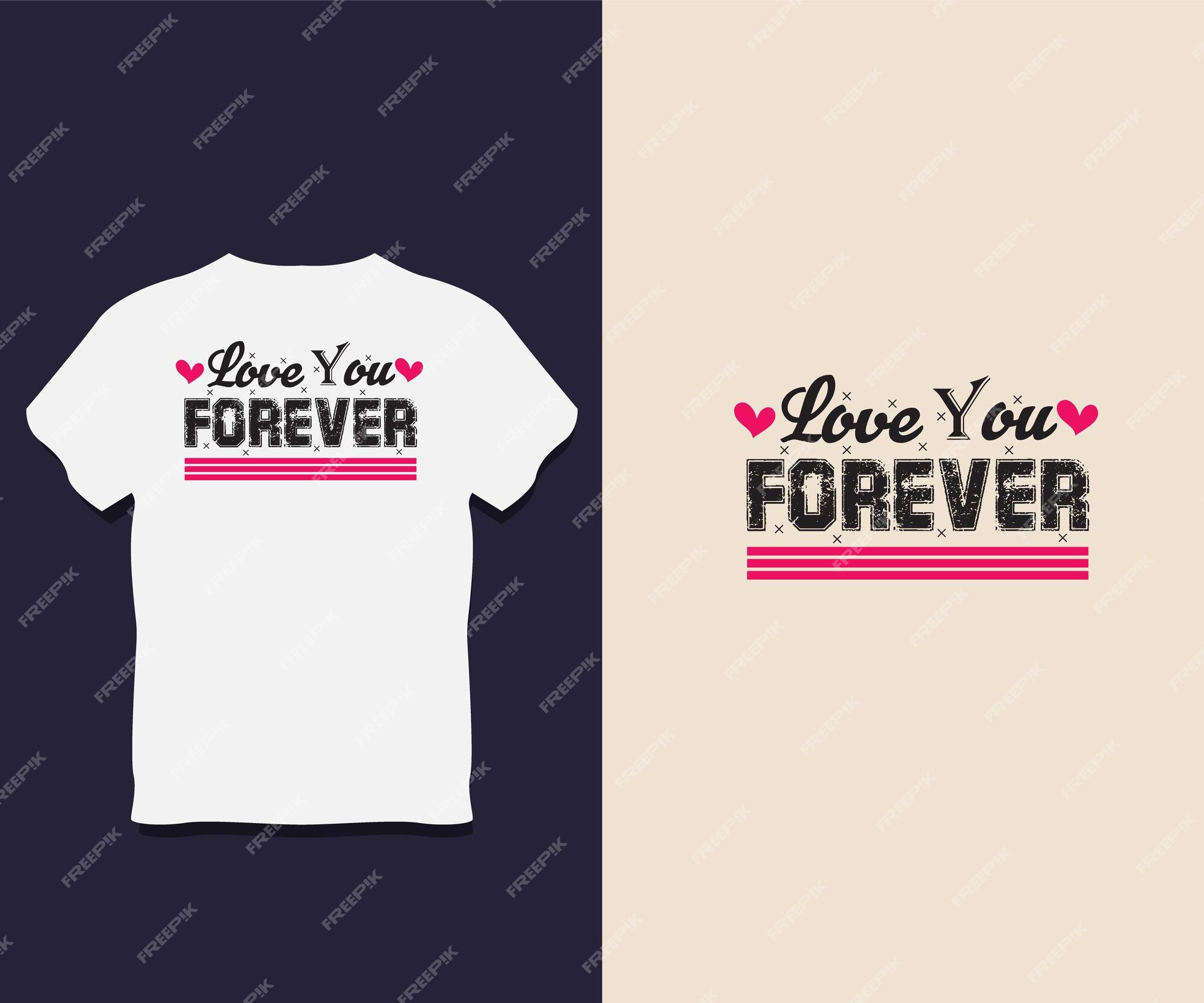 Premium Vector Love Typography T Shirt Design With Vector