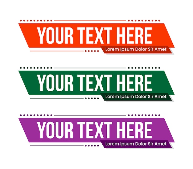 Premium Vector | Lower Third Vector Template Lower Thirds Pack Modern ... Premium Vector | Lower Third Vector Template Lower Thirds Pack Modern ...