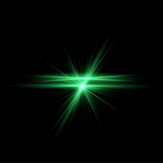 Premium Vector | Luxurious metallic green vector light effect Premium Vector | Luxurious metallic green vector light effect
