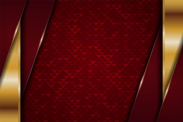 Premium Vector Luxury Abstract Textured Red Maroon Background With Glowing Golden Line